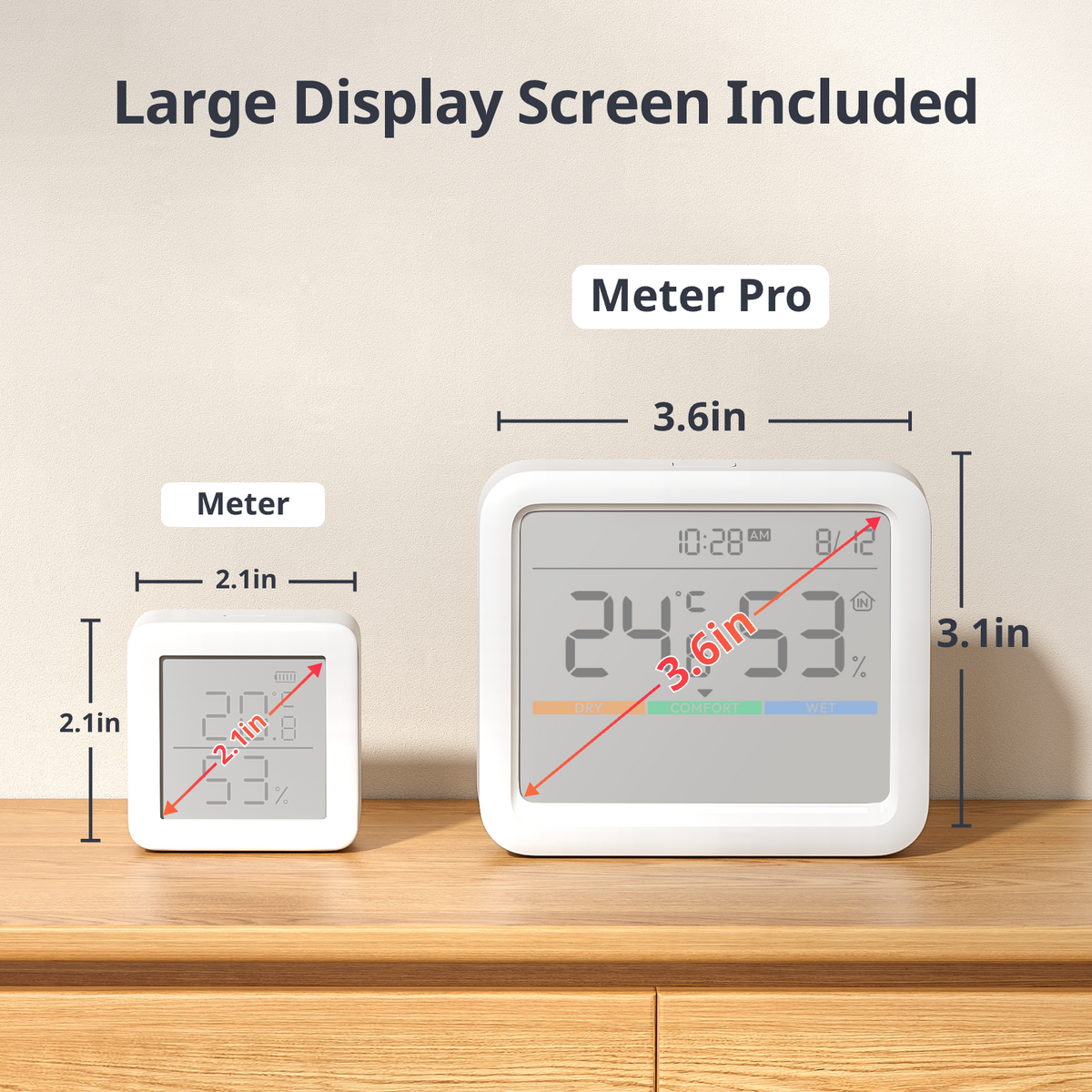 SwitchBot Meter Pro | Smart Thermo-Hygrometer with Matter Support ...